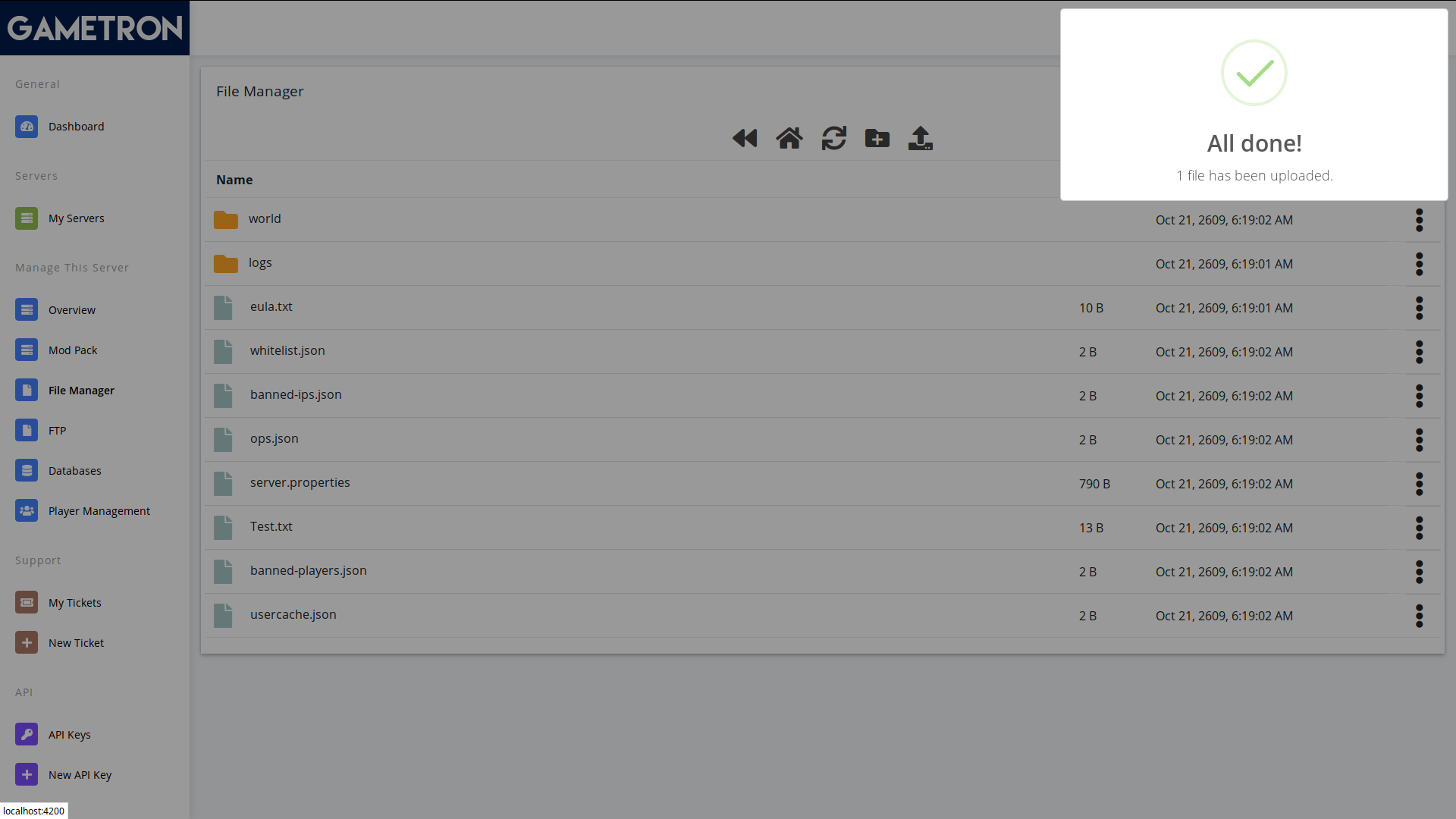 Gametron - Upcoming Game Server Control Panel | BuiltByBit