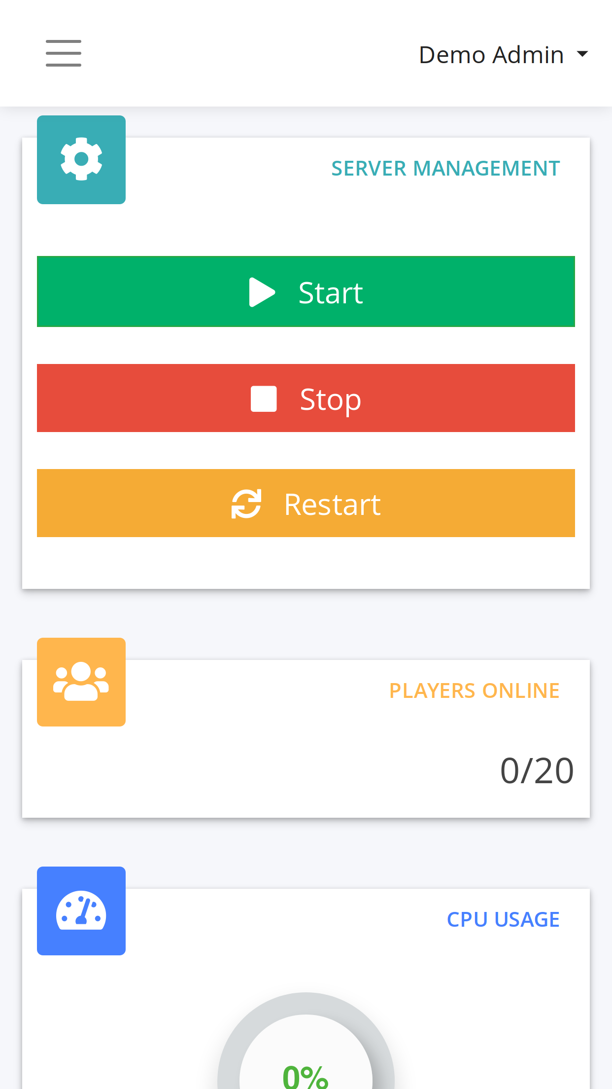 Gametron - Upcoming Game Server Control Panel | BuiltByBit